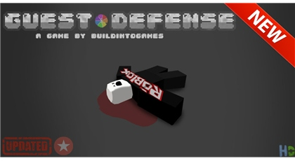 All Things ROBLOX Game Reviews: Guest Defense by BuildIntoGames